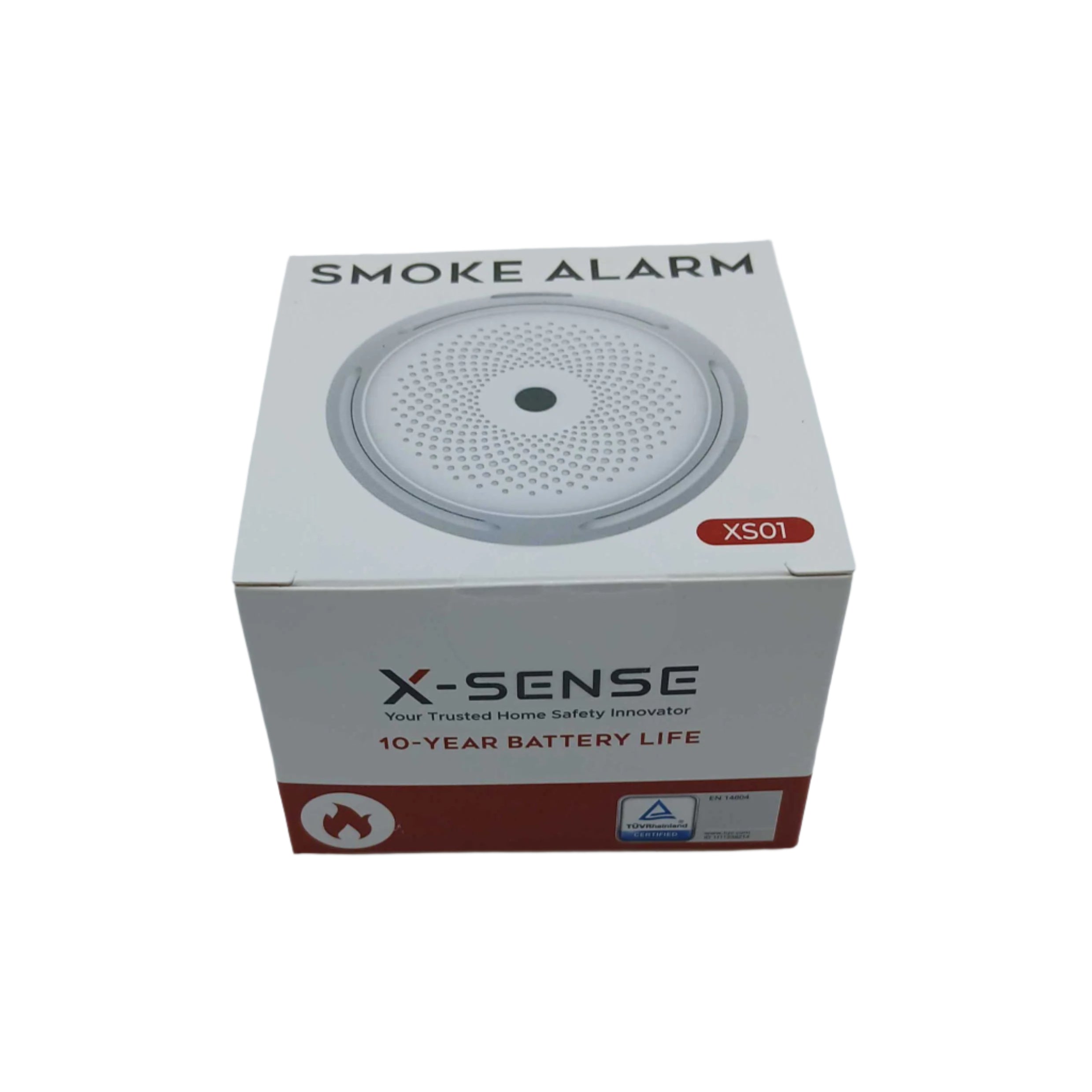 X-Sense XS01 Stand-Alone Audible and Visual Smoke Alarm