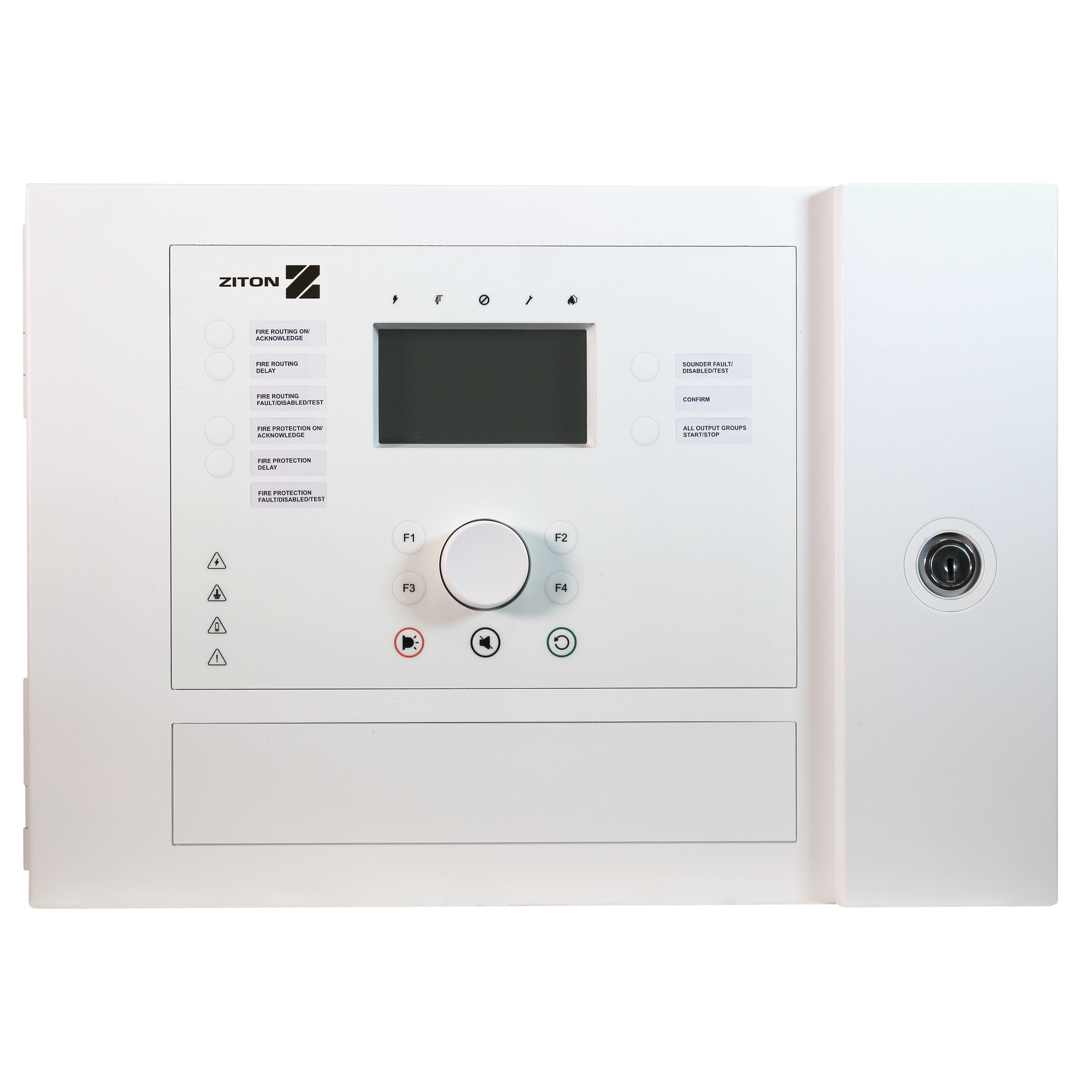 Ziton ZP2-AF2-FB-S Addressable Fire Panel Repeater - Small Cab (2 Loop ...